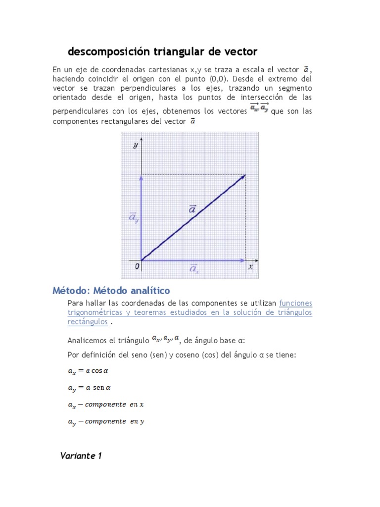 Fisica | PDF | Vector Euclidiano | Triángulo