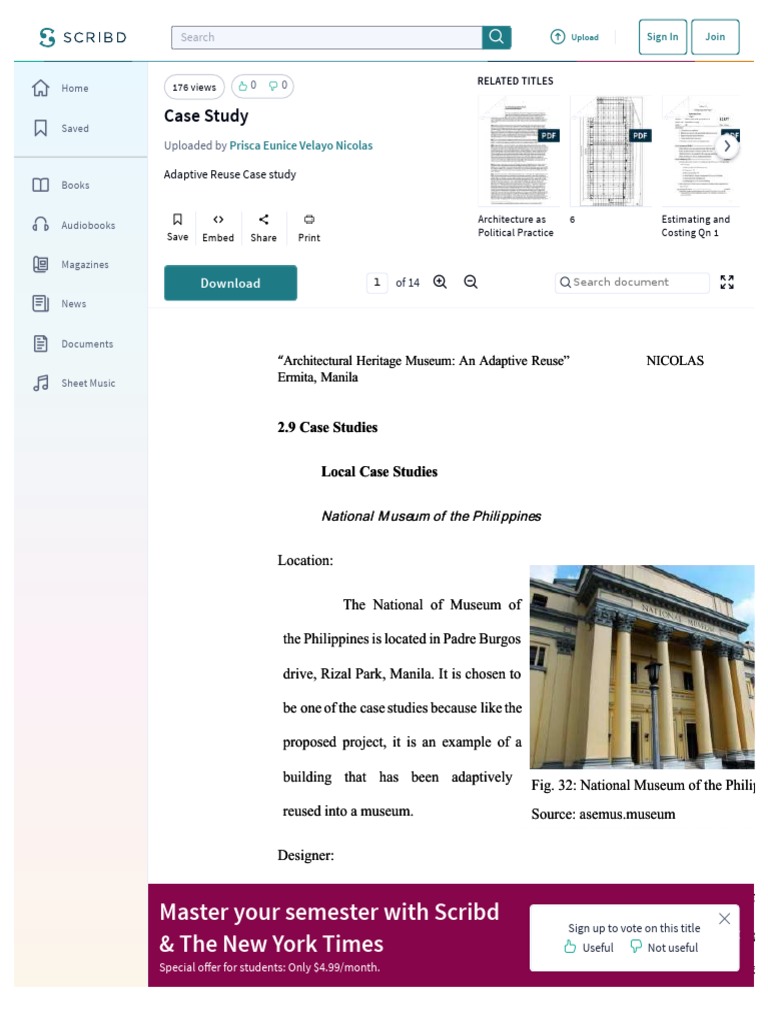 Case Study PDF | PDF | Scribd | Manila