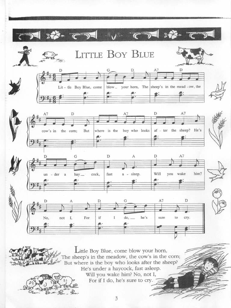 Nursery Rhyme Songbook | PDF