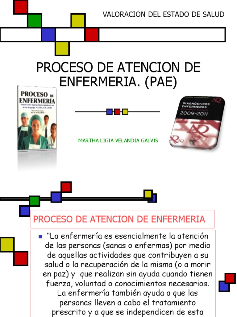 Pae - Valoración y Diagnostico | PDF | Enfermería | Ciencias de la Salud