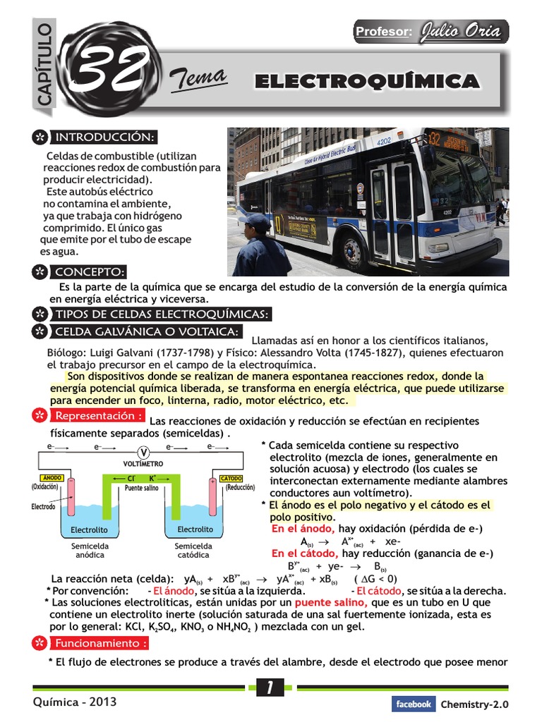 Electroquimica 2013 | PDF | Electrodo | Redox
