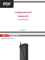Configuração Wi-Fi do Modem Nokia | PDF | Wi-Fi | Senha