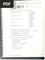 Interchange Intro - Workbook - Answer Key | PDF