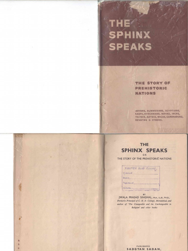 Sphinx Speaks | PDF