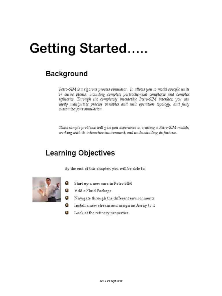 Petro-SIM Quick Start Guide | PDF | Spreadsheet | Petroleum