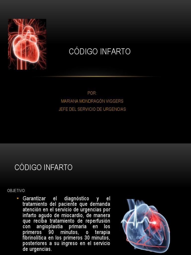 Código Infarto | PDF | Infarto de miocardio | Electrocardiografia