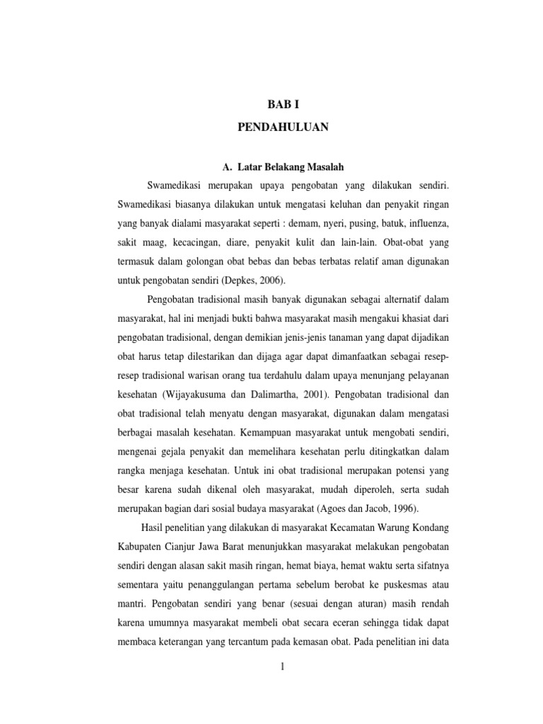 Bab 1 PDF | PDF