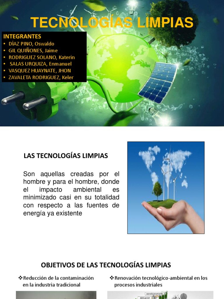 Tecnologías Limpias | PDF