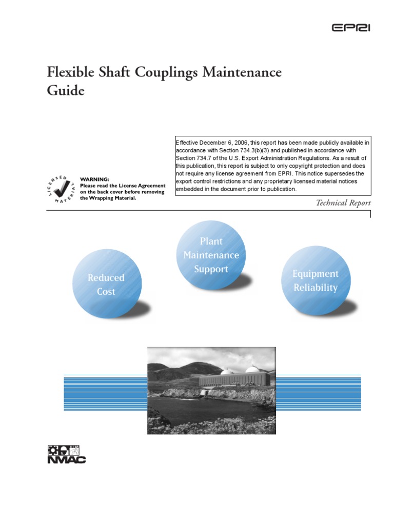 Coupling Maintenance | PDF | Machines | Mechanical Engineering