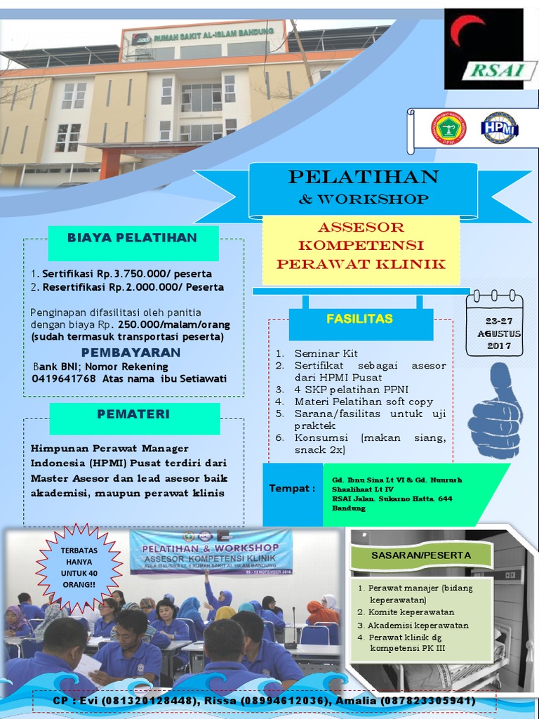 Brosur Pelatihan Assesor | PDF