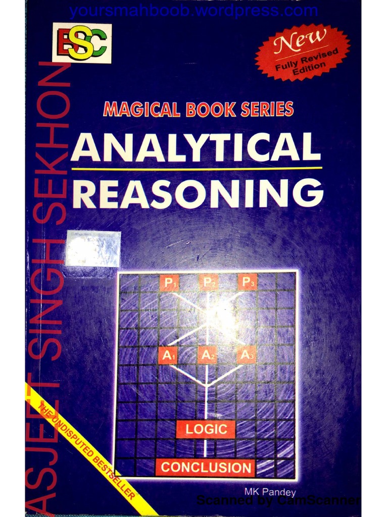 M K PANDEY Analytical Reasoning | PDF