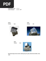 7 Sistem Kristal Beserta Contoh Mineralnya | PDF
