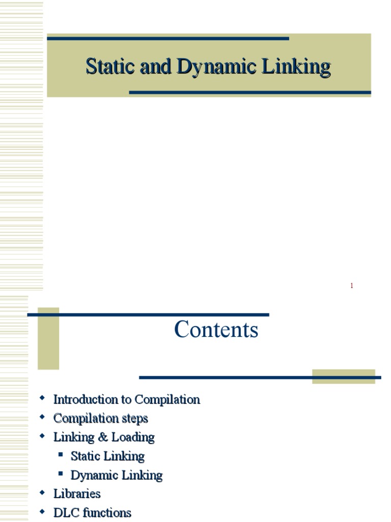 Linking and Loading | PDF | Library (Computing) | Assembly Language