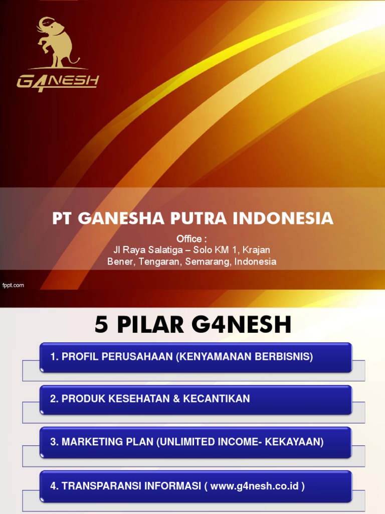 PT Ganesha Putra Indonesia PDF | PDF