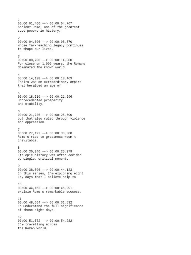 Eight Days That Made Rome Part 8 The Rebirth of Rome 720p HDTV x264 AAC ...