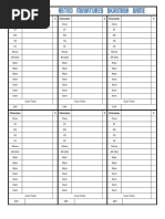 Damath Scoresheet | PDF