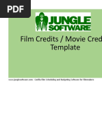 Wrapbook Film Crew List Template | PDF | Business
