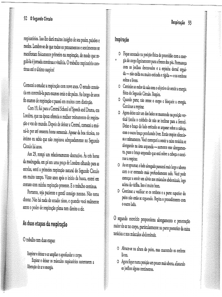 Patsy Rodenburg - o Segundo Círculo 2 Parte | PDF