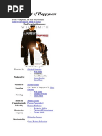 Pursuit of Happyness: A Character Analysis | PDF | Mystery, Thriller ...