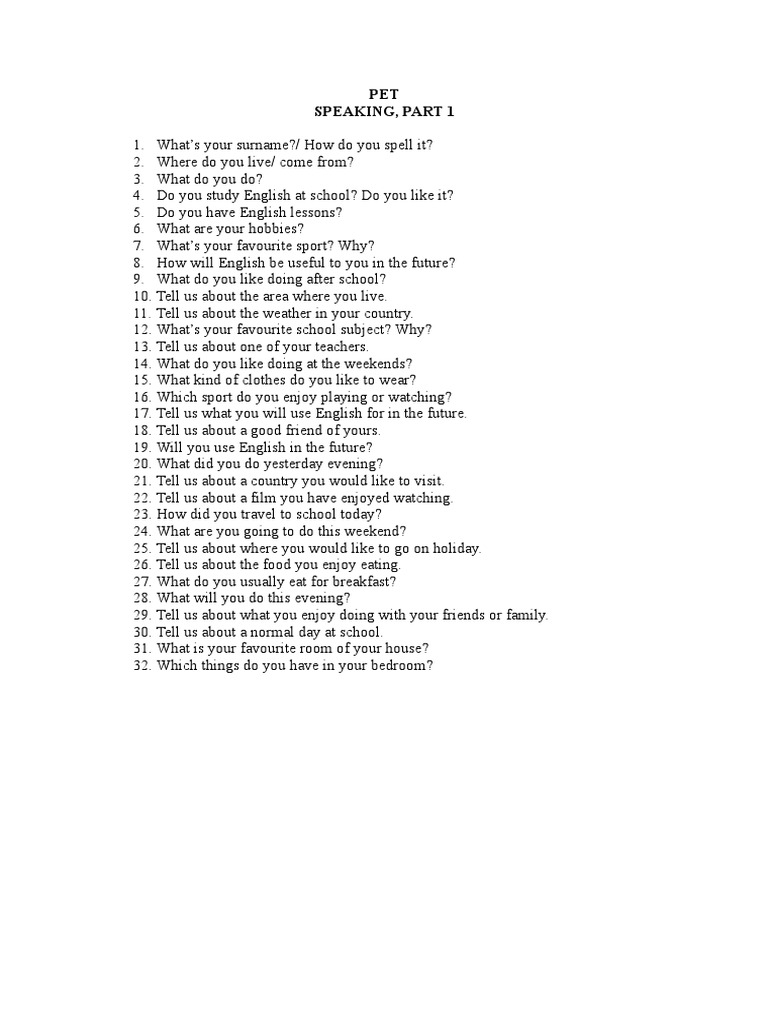 English Conversation Starters | PDF | Language Arts & Discipline