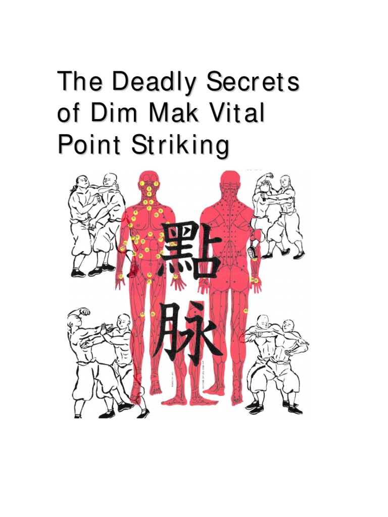 DIM MAK vital point striking.pdf | Sports | Nature