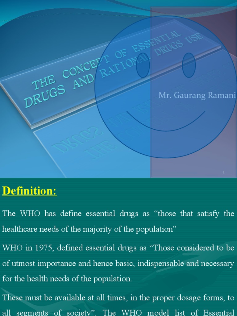 Essential Drug Use | PDF | Therapy | Medical Prescription