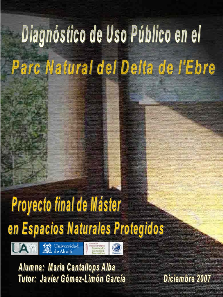 Can Tall Ops Uso Publico Delta | PDF | Cataluña | Conservación