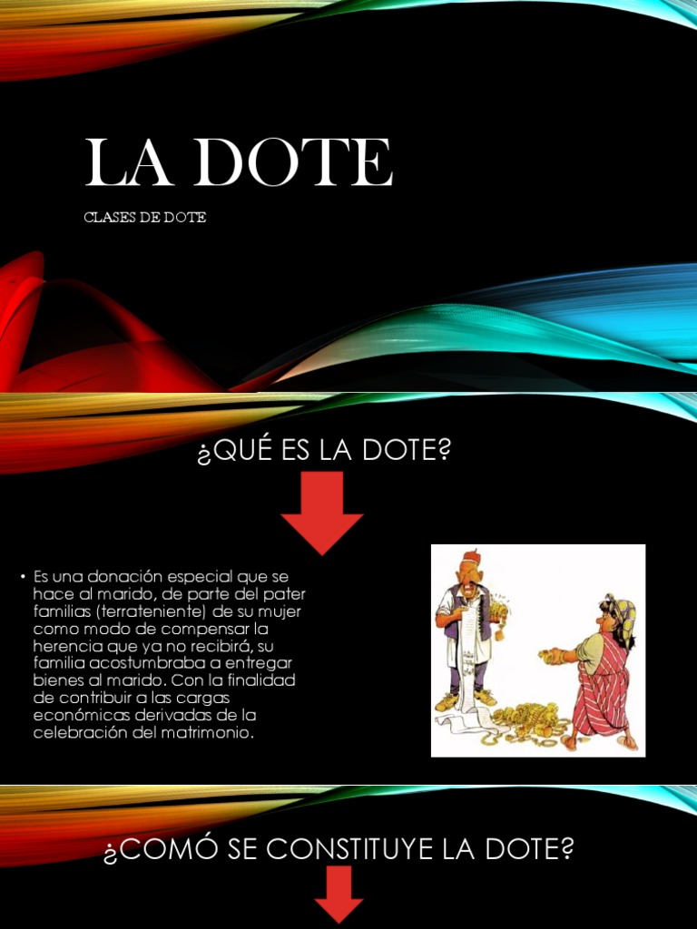 LA DOTE Powerpoint | PDF