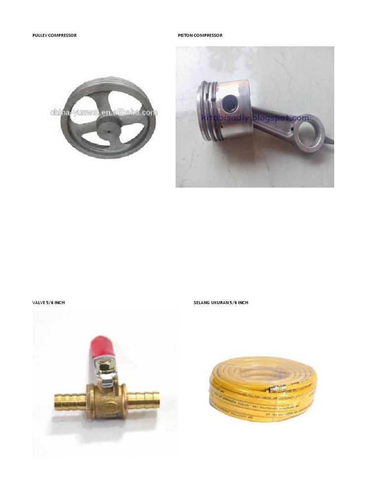 Pulley Compressorpiston Compressor | PDF
