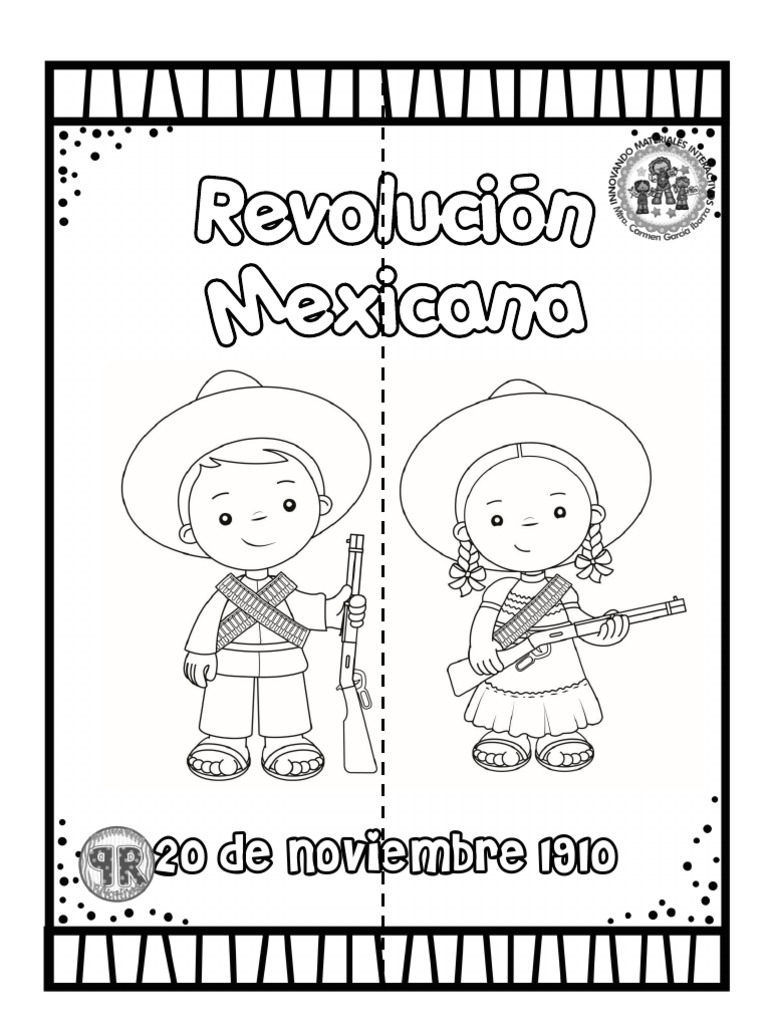 Lapbook Revolucion Mexicana | México | Política