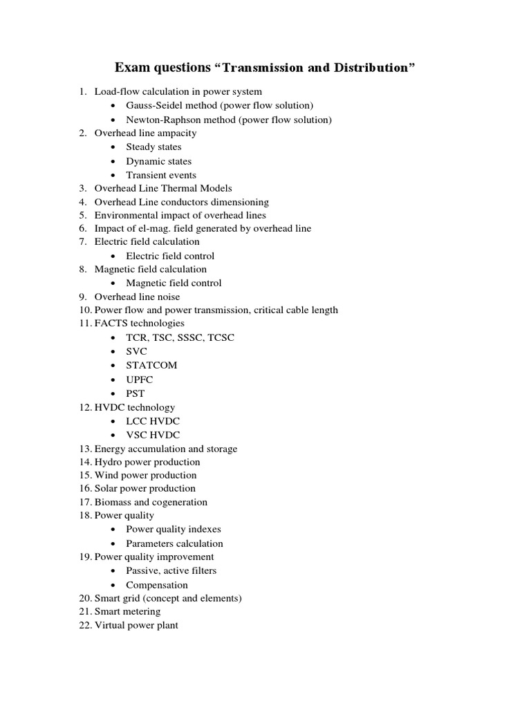 PRE - Exam Questions - EN PDF | PDF
