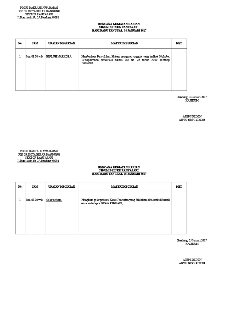 Rengiat Harian | PDF
