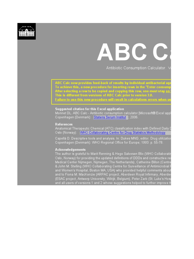 ABC Calc 3.1 | PDF | Medical Treatments | Pharmacology