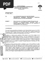 PhilHealth Circular 2016-009 - PCARES | PDF | Government | Social ...