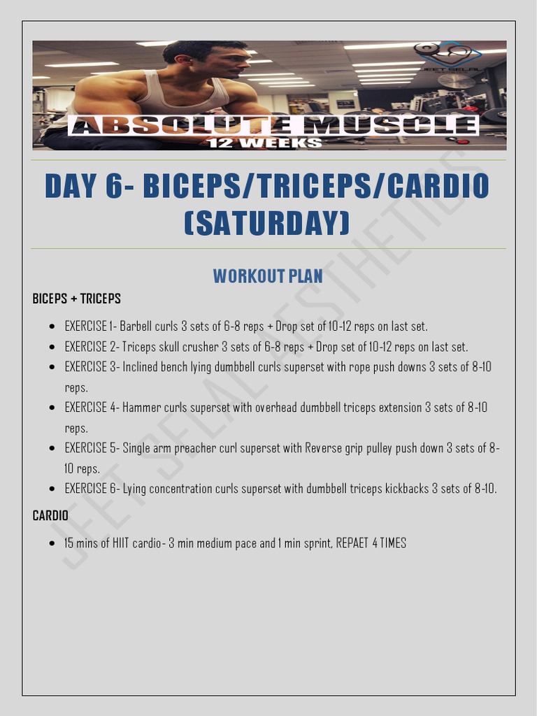 Biceps Triceps Pdf Pdf