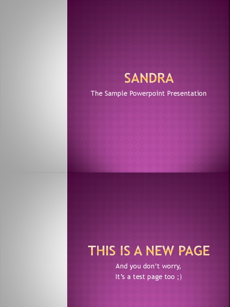 Sandra | PDF