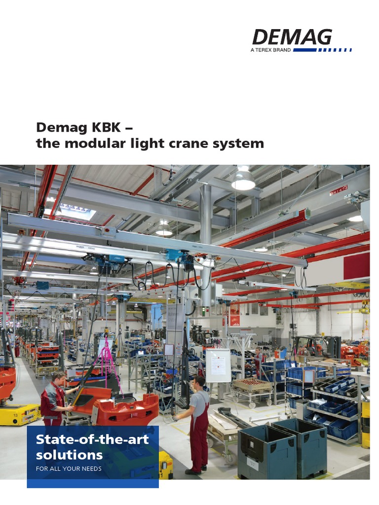 Demag KBK - The Modular Light Crane System: State-Of-The-Art Solutions ...