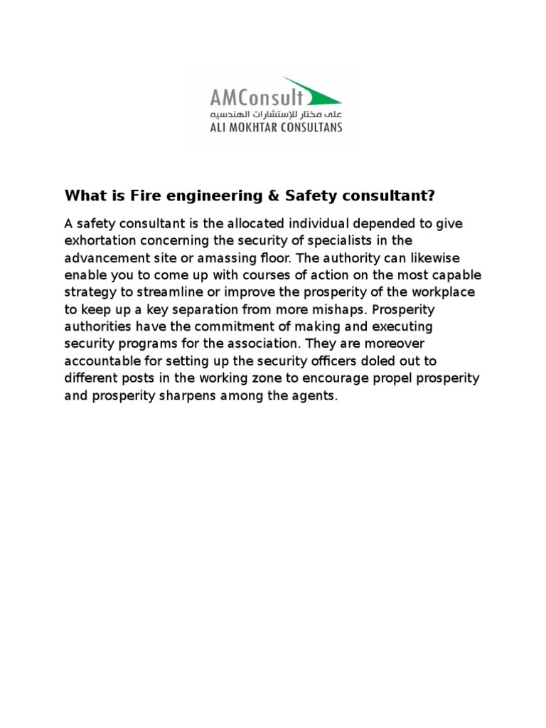 Fire Engineering PDF | PDF | Safety | Consultant