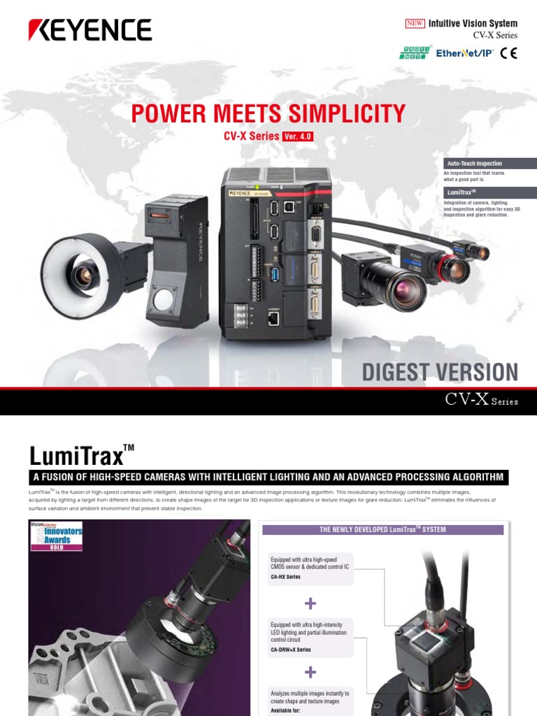 CV-X Series Version 4 Power Meets Simplicity PDF | PDF | Multi Core ...