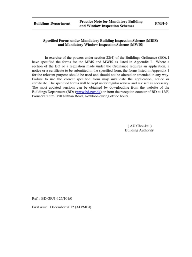 PNBI003Specified Forms Under MBIS and MWIS | PDF | Government | Government Information