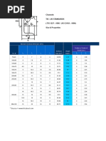 JIS Channels | PDF | Civil Engineering | Physics
