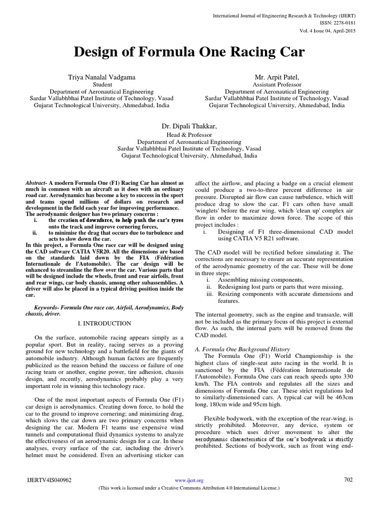 Go Kart PDF | PDF | Airfoil | Formula One