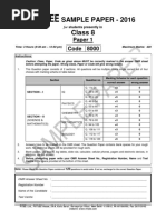 ASAT Class9 Question Paper | PDF