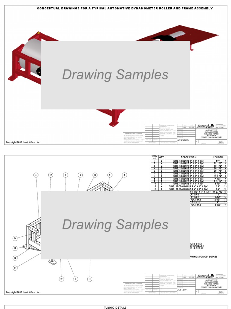 Diy Automotive-Chassis-Dyno Drawings PDF | PDF | Industrial Processes ...