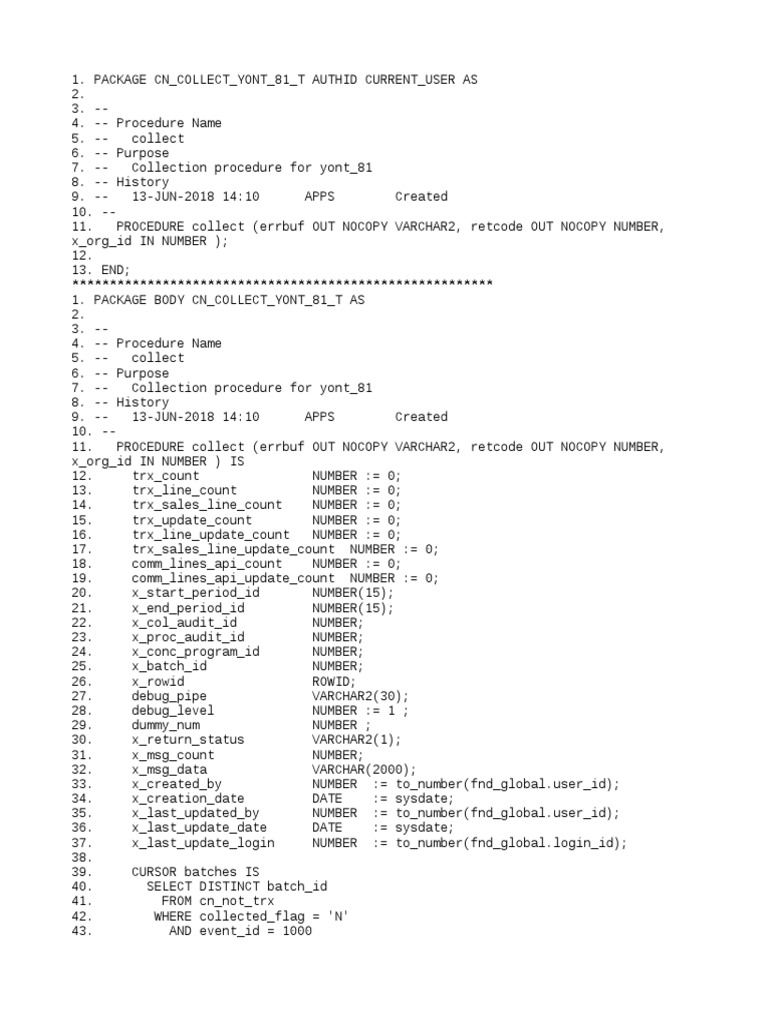 Collection Package | PDF | Data Management | Databases