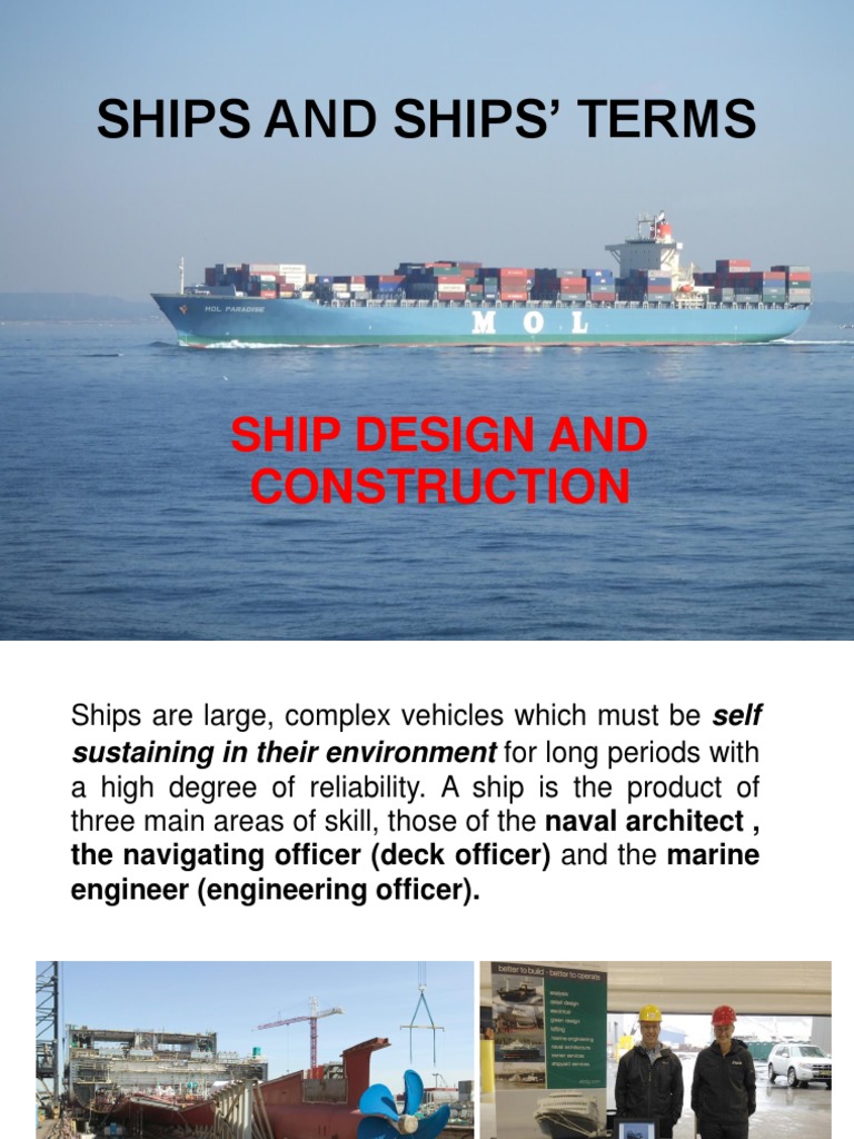 12 - Ships and Ships Terms | PDF | Naval Architecture | Ships