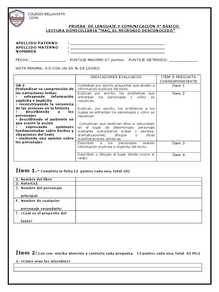 Mac El Microbio Desconocido 2 Pdf Lectura Proceso