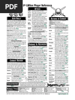 Avrae Commands Cheat Sheet | PDF | Role Playing Games | Gaming