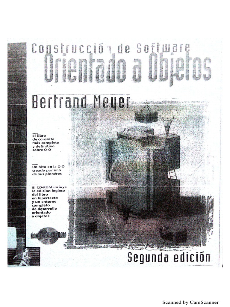 Construccion de Software Orientado A Objetos Bertrand Meyer 2018 ...