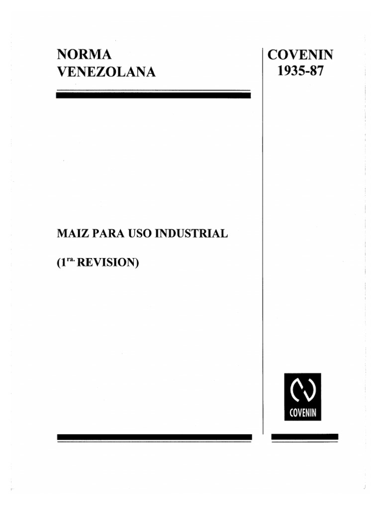 Covenin 1935-1987 | PDF